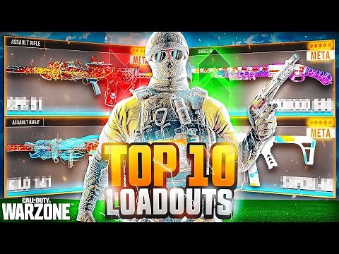 TOP 10 *BROKEN* META Loadouts in Warzone