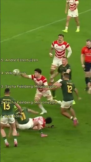 Springboks DOMINATE Japan with 61-7 WIN at Wembley