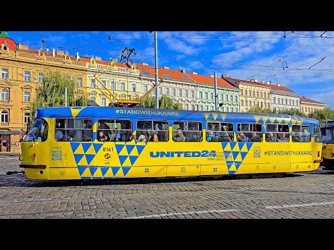 Prague Trams in Motion | Urban Rail Through Time