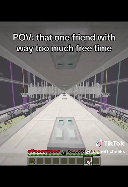 Satisfying Minecraft Creations: A Fun POV Experience