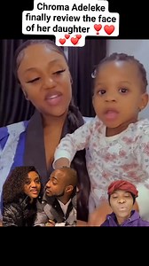 1.1M views · 41K reactions | Wow ❣ like mother like daughter Davido wife chroma Adeleke finally review the face of her beautiful daughter  ❤   ♥ #reelsfacebook #viralpost2025シ #fypシ゚viralシfypシ゚viralシalシ #hilightseveryonefollowers | Godwinfamliy | Facebook