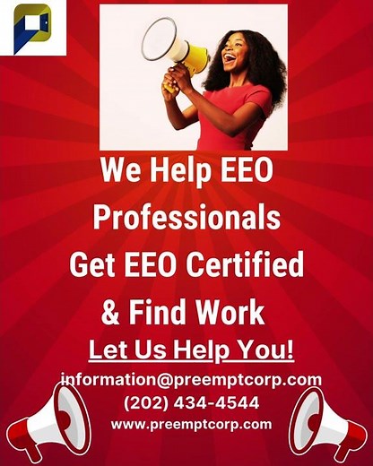 PREEMPT We Help EEO Pros Get Certified & Work