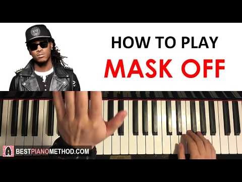 HOW TO PLAY - Future - Mask Off (Piano Tutorial Lesson)