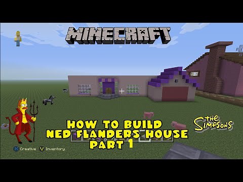 Minecraft How To Build The Flanders House Part 1