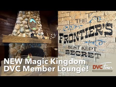 INSIDE the NEW DVC Member Lounge at Magic Kingdom! | Full Tour & First Impressions