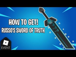 HOW TO GET THE RUSSO'S SWORD OF TRUTH ROBLOX (roblox promo codes) RBBATTLES