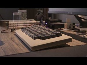 RyeWorks M0110 typing sound demo (Chosfox Arctic fox clicky switches)