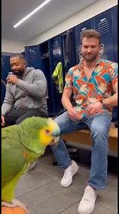 Parrot & Cops – The Locker Room Roast #parrot #cops #funnypets #funny #police #funnyvideos #talkingparrot #funnyreels #ParrotComedy #parrotroastingcops | Parrot & Cops