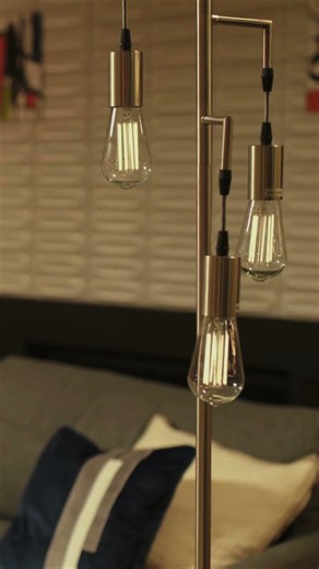 Clear Bulbs with White Filaments