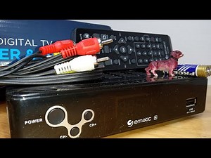 Unboxin Doxin - Ematic AT103B Digital Converter Box With LED Display And Recording Ability