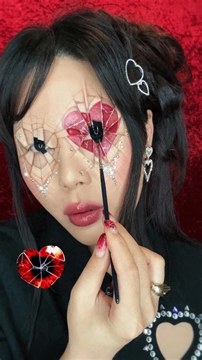 Instagram’s @design on Instagram: "💔 A look like this is bound to break a few hearts. Renowned makeup artist @mimles (Mimi Choi) is celebrated for her surreal visual illusions. From collaborations with Burberry and UNICEF to hyper-realistic transformations, she shares them all on her feed. Trained in makeup fundamentals at the Blanche Macdonald Centre—where she later instructed at—Mimi honed her signature techniques through careful observation and trial and error. As one of our Rings winners, s