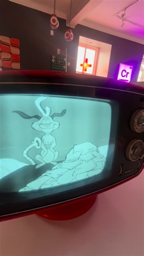 Chromium on Instagram: "Tangerine Ford-Philco playing “The Grinch Stole Christmas” in B&W. Chromium features restored televisions, Weltrons, stereos from the 1970s. In case you are missing your “who hash” or want to meet Cyndi Lu Who. #chromium202 #spaceage #70s #neehopepa #restoration"