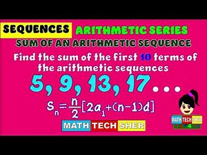 Find the SUM of an Arithmetic Sequence | Simple & Clear Guide