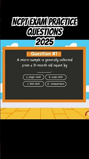 Phlebotomy Exam Practice Questions