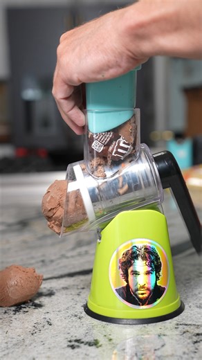 Making chocolate and ice cream