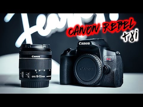 Con esta cámara no serás principiante. Unboxing Canon Rebel T8i