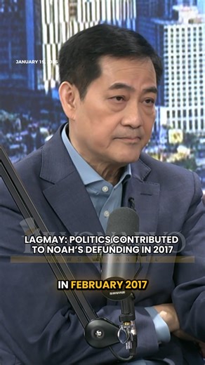 POLITICS LED TO NOAH’S DEFUNDING IN 2017 Dr. Mahar Lagmay tells #TheSpokes that political resistance and attempts to protect the status quo contributed to the Duterte administration’s decision to stop funding Project NOAH in 2017. While originally framed as a five-year initiative, Lagmay emphasizes that NOAH is a program composed of 19 projects, not a single project, making it a disruptive but essential science-based initiative. | Bilyonaryo News Channel