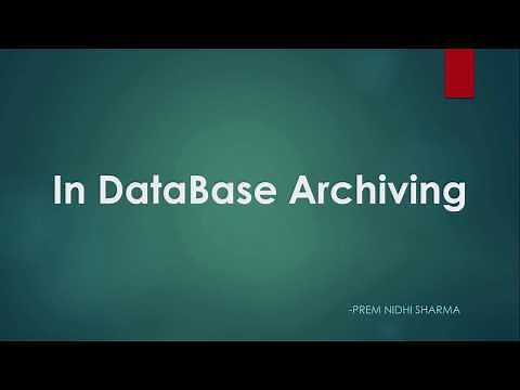 In-Database Archiving