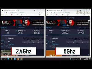 Comparison Speed test Between 2.4GHz vs. 5GHz on PLDT FIBR
