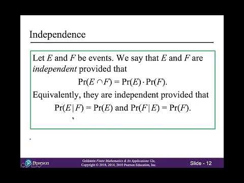 6.4 Conditional Probability and Independence