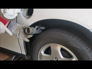 P1456 DIY applying Permatex gasket sealant on fuel filler neck tube on a 2000 Honda Odyssey EX