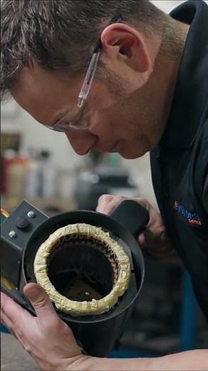 Testing the Windings on a Single Phase Motor #windings #electricmotors #singlephasemotor