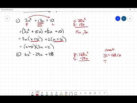 Trinomial Factoring by Decomposition
