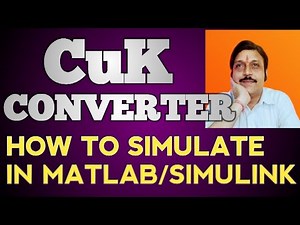 CUK CONVERTER SIMULATION| MATLAB SIMULINK | ‪@concepthunt‬