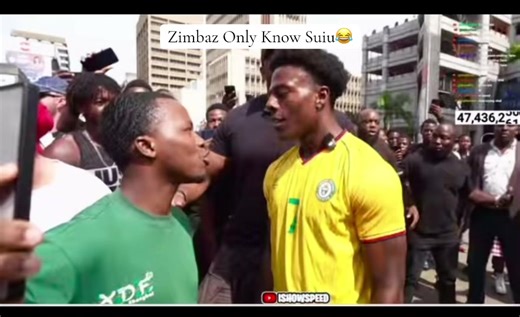 Speed after beating a Racer in Zimbabwe 🇿🇼 ☠️ Suiiii Suiii #ishowspeedclipz #zimbabwe