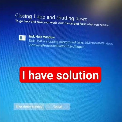 closing 1 app and shutting down windows 10 _ ‪@msiinfotech‬
