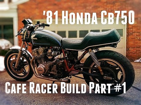 1981 CB750 Cafe Racer Build Part #1 - Getting it Running