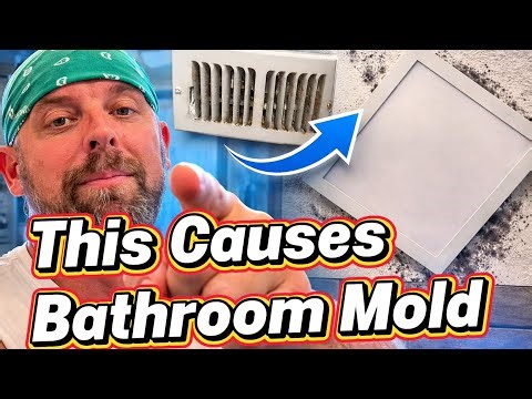 🛁 Bathroom Mold on Ceiling | Stop Bathroom Mold Before It Starts (Easy Fix) 🛠️