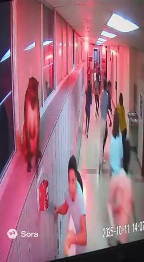 monkey prank 🐒🔥🚨 — Monkey Triggers College Fire Drill