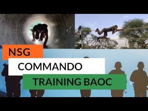 NSG COMMANDO BOAC | Black Cat Commando BATTLE OBSTACLES ASSAULT COURSE | NSG TRAINING BAOC |BOAC NSG