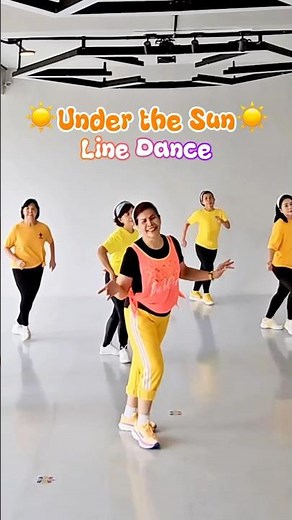 Under the Sun Line Dance | Steppin’ to the rhtyhm, soaking up the sun ☀️ #lineDance #underthesun