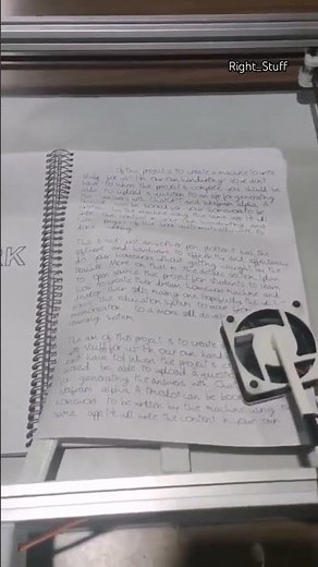 Ai Powered Hand writing | Use smartphone or Tablet