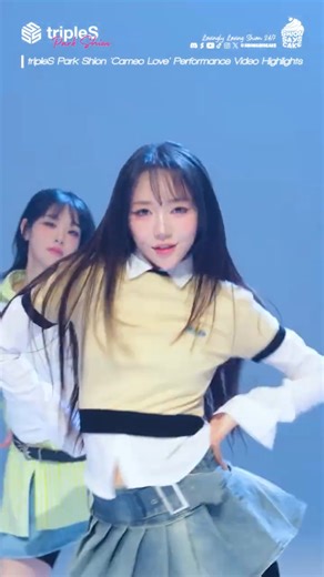 Shion 'Cameo Love' Performance Video Highlights 🌙🖤🤍 #tripleS #트리플에스 #박시온 #ShiOn #トリプルS #tripleS_msnz