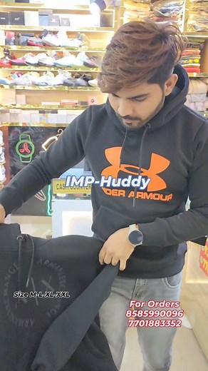 New Stock Arrived at shoe floor How To Order? Take A Screenshot Of The Product SEND It On WHATSAPP ON 91 8585990096 OR 91 7701883352 91 9315285881 CHECK MY BIO FOR SHOP LOCATION LINK IMP - Heavy Huddy SIZE M, L, XL, 2XL, CASH ON DELIVERY AVAILABLE 🚚 #waseemtyagi #shoefloor #shoe_floor_reels | shoe_floor_reels