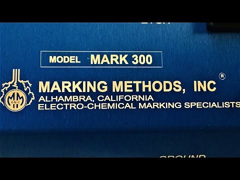 Electro-Chemical Metal Marking and Etching on Titanium