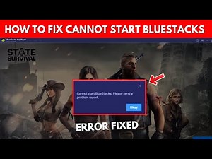 Bluestacks Cannot Start Problem Fix - Msi App Player Cannot Start Please Send a Problem Report 2025