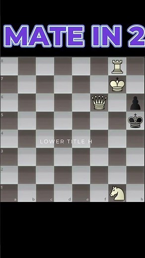 Find Mate in 2 Moves #chess #puzzle #challenge