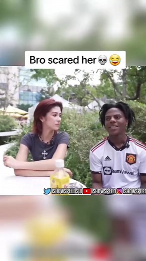 Bro scared her💀😂 #ishowspeed #speed #bark #barked #girlfriends #japan #ishowspeedclipz #viral #fyp | IShowSpeed