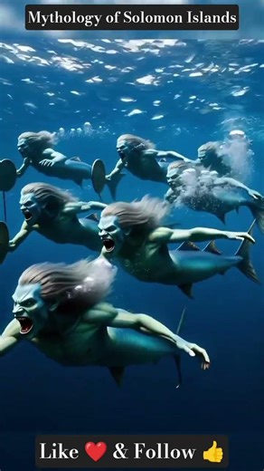 samudr kee gaharaiyon se aaee chetaavanee. 🌊👁”🔖 #adaro #solomonislands#mythology #folklorai#human