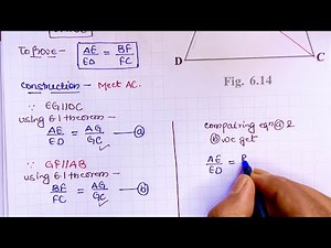 Class 10 Maths Chapter 6 Triangles | Exercise 6.2 | Examples 1,2,3 | CBSE | New NCERT
