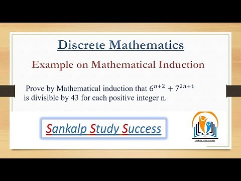 Prove by Mathematical induction that 6^(𝑛+2)+7^(2𝑛+1) is divisible by 43 for each positive integer.