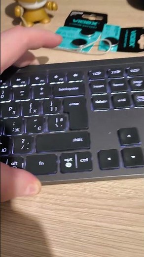 Logitech mx keys - I recommend them to anyone looking for a new keyboard.