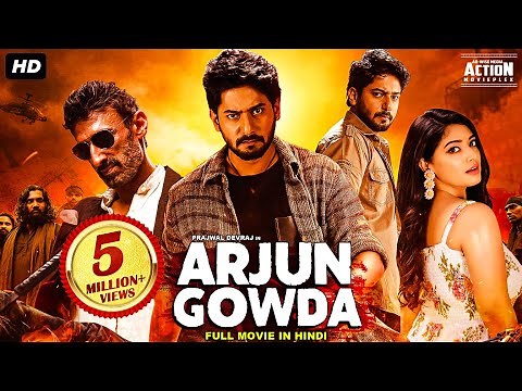 ARJUN GOWDA - Hindi Dubbed Full Movie | Prajwal Devaraj, Priyanka Thimmesh | Action Romantic Movie
