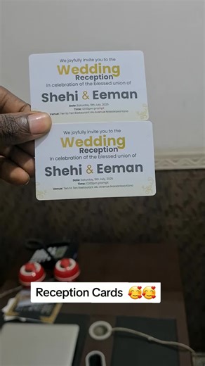 Creative Reception Card Ideas for Your Wedding