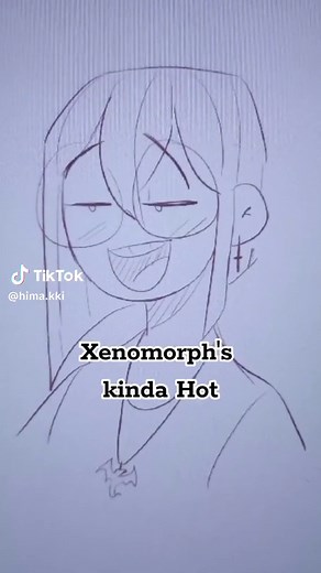 🤷🤷 #xenomorph #alien #xenomorphe #monsterfudgers #hearmeout #artistsoftiktok #digitalart #fyp #fypシ