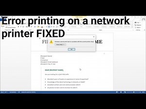 Windows Cannot print due to a problem with current printer setup | SOLUTION